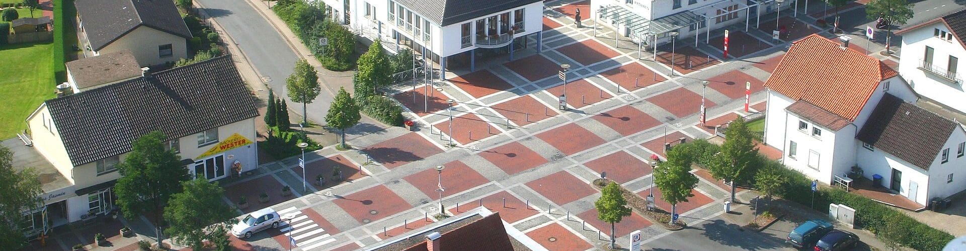 Rathausvorplatz Augustdorf - Landschaftsarchitektur für OWL